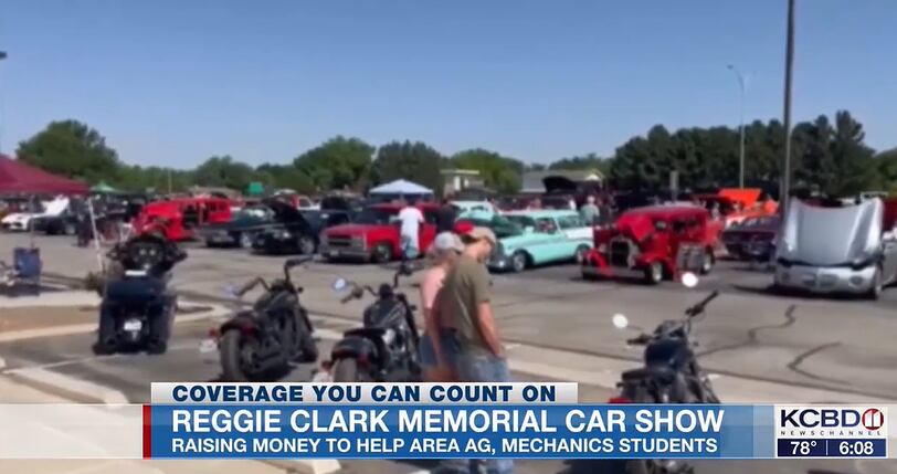 Car show supports Reggie Clark Memorial Scholarship
