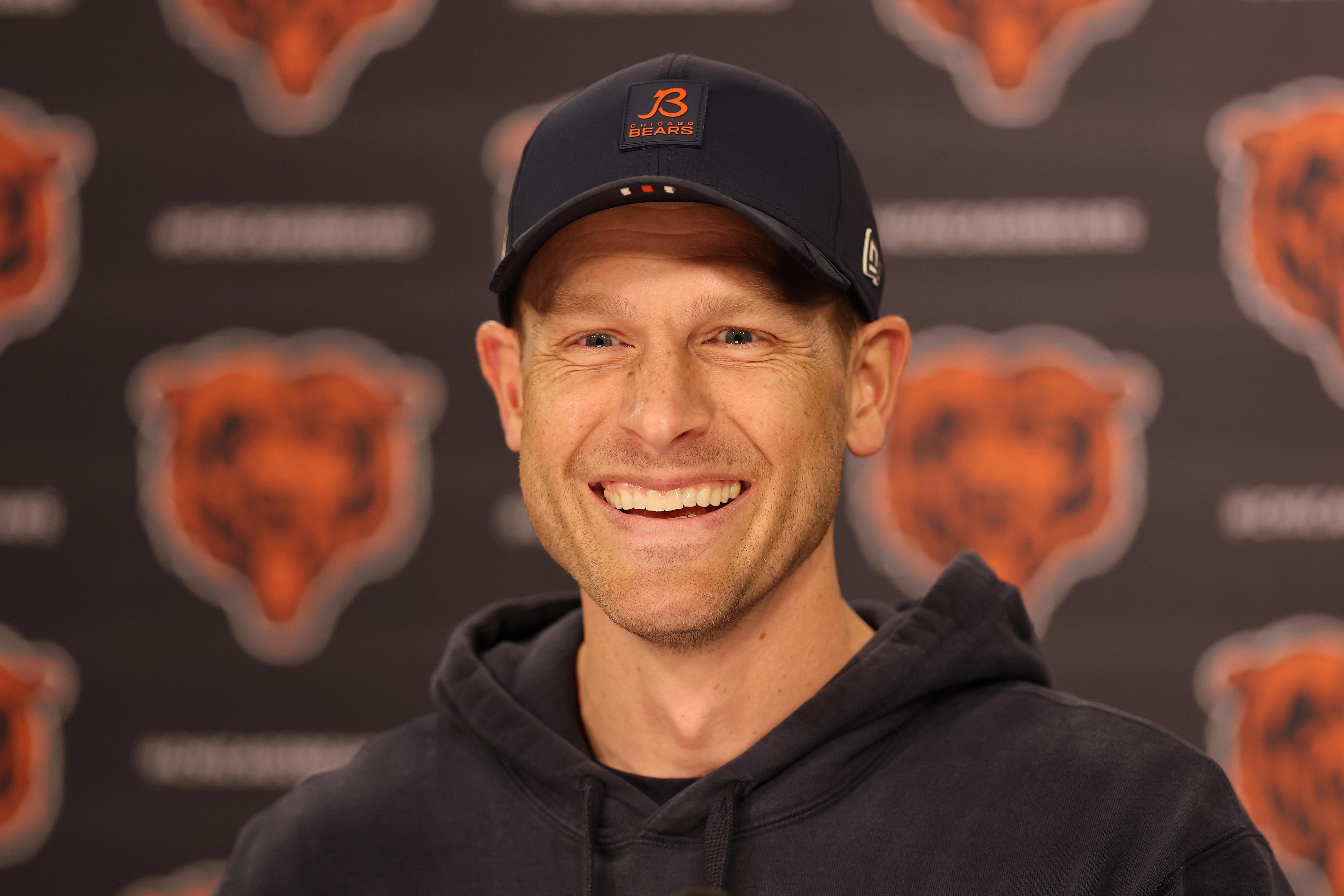 Bears HC Ben Johnson explains why he took shirt off after Eagles win