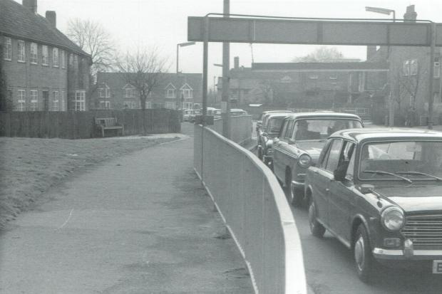 How major Watford road looked before ring road was completed