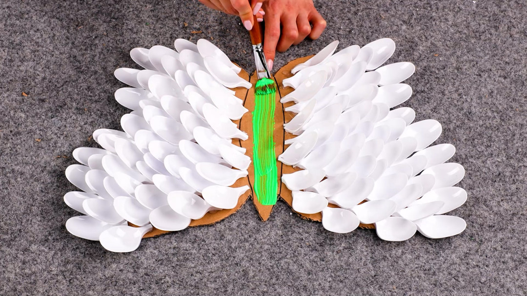 Easy DIY Butterfly Wall Piece to Elevate the Room