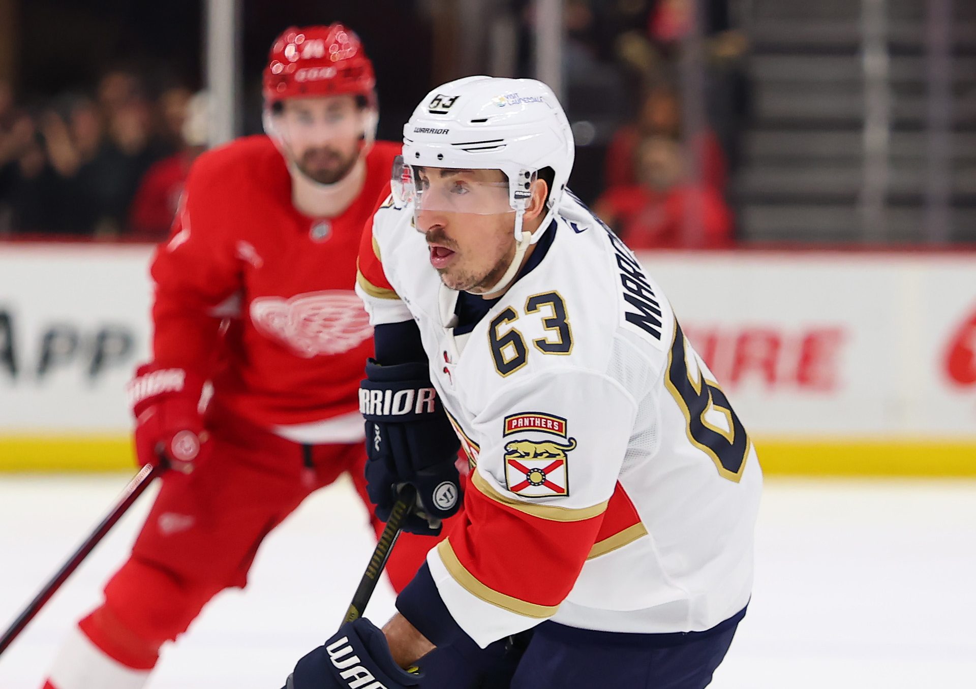 Panthers’ Brad Marchand Named ‘Surprise’ Free-Agent Fit for Red Wings