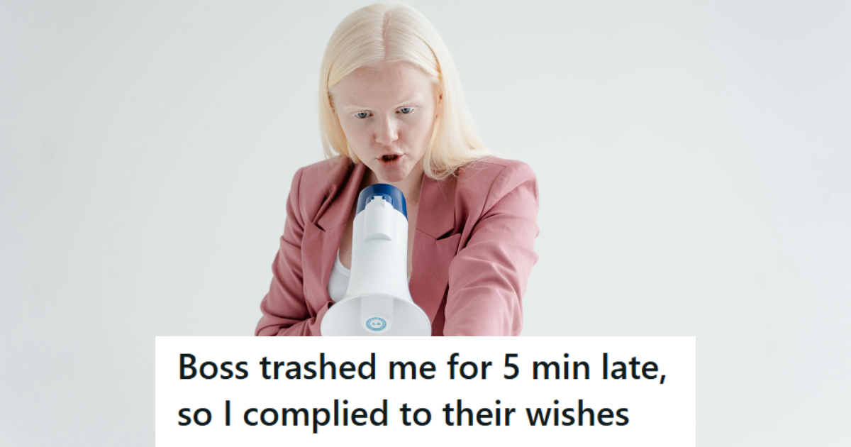 Employee Got Scolded By A Coworker For Returning 5 Minutes Late From ...