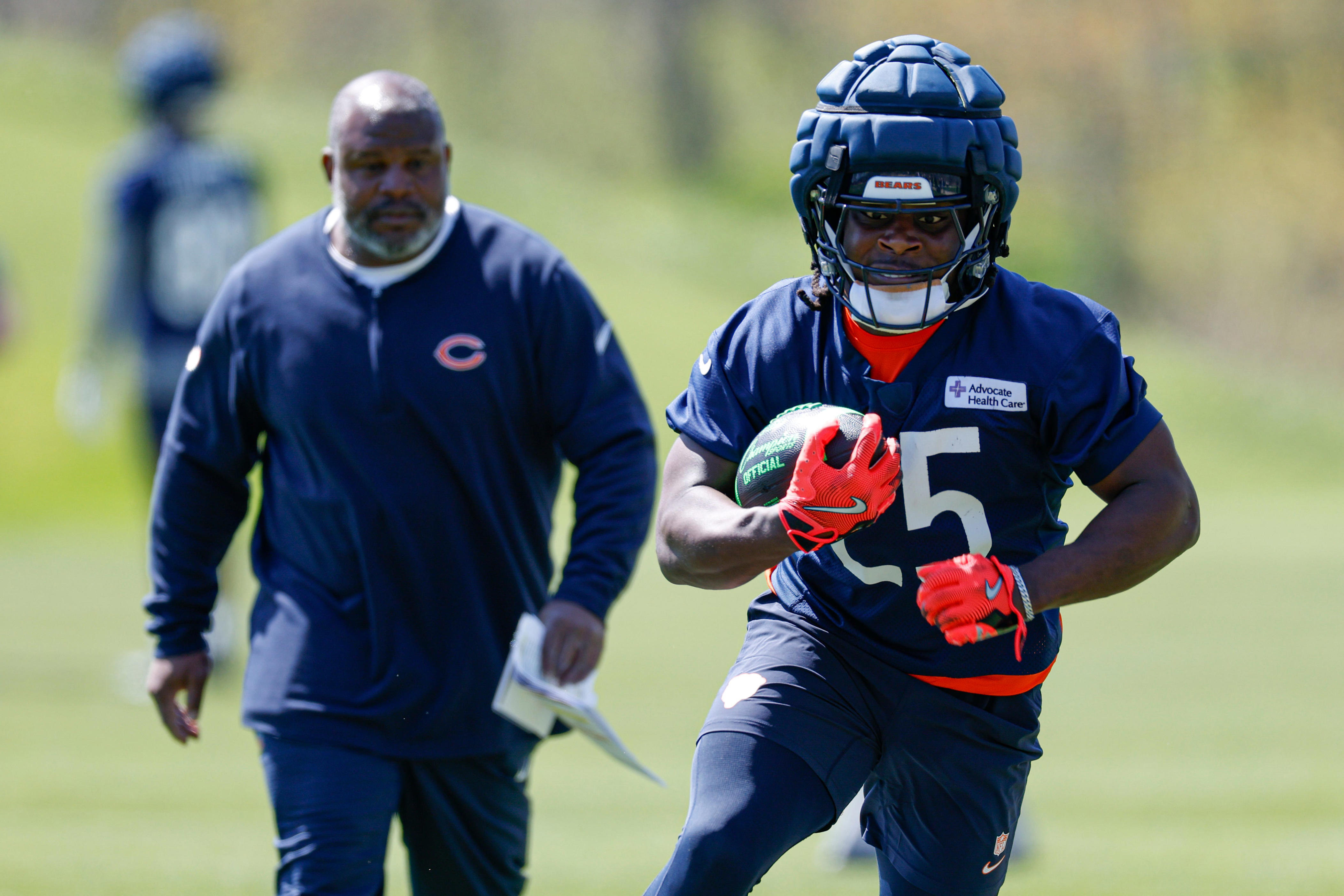 Bears' 2025 projected depth chart as OTAs get underway