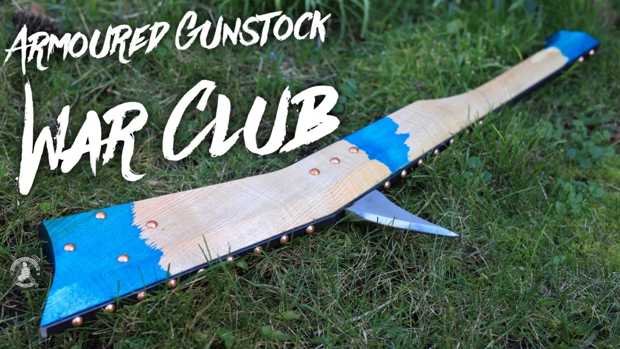 I crafted a stunning gunstock war club! 🪵💥