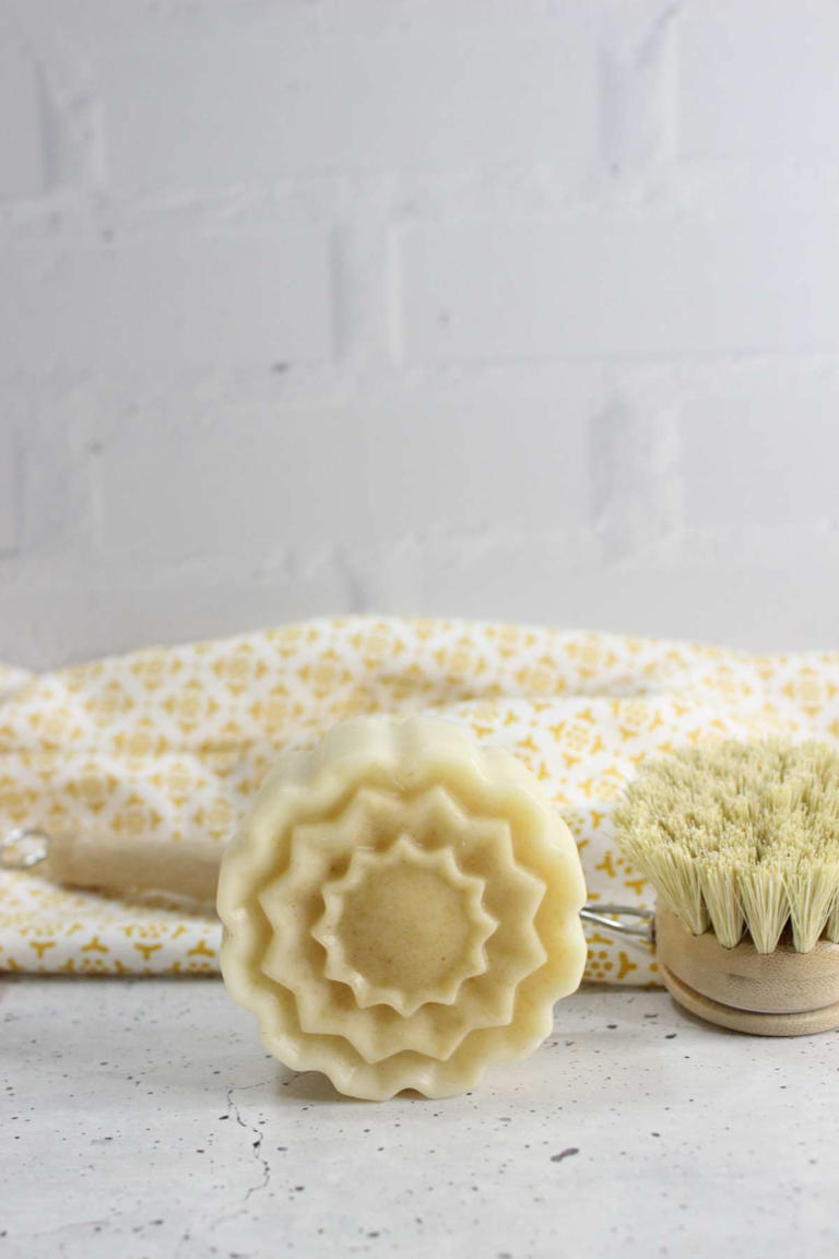 DIY homemade dish bar soap