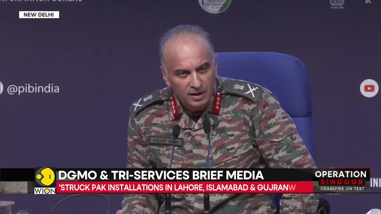 'Have warned Pakistan on future violations': DGMO & tri-services brief ...