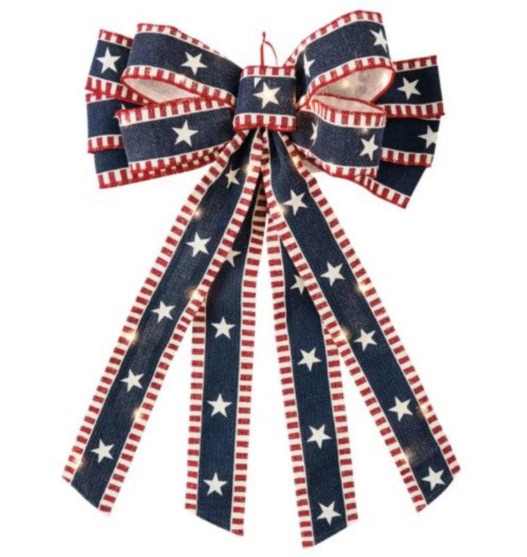 Aldi's New Light Up Bows Will Help You Show Off Your Patriotic Flair