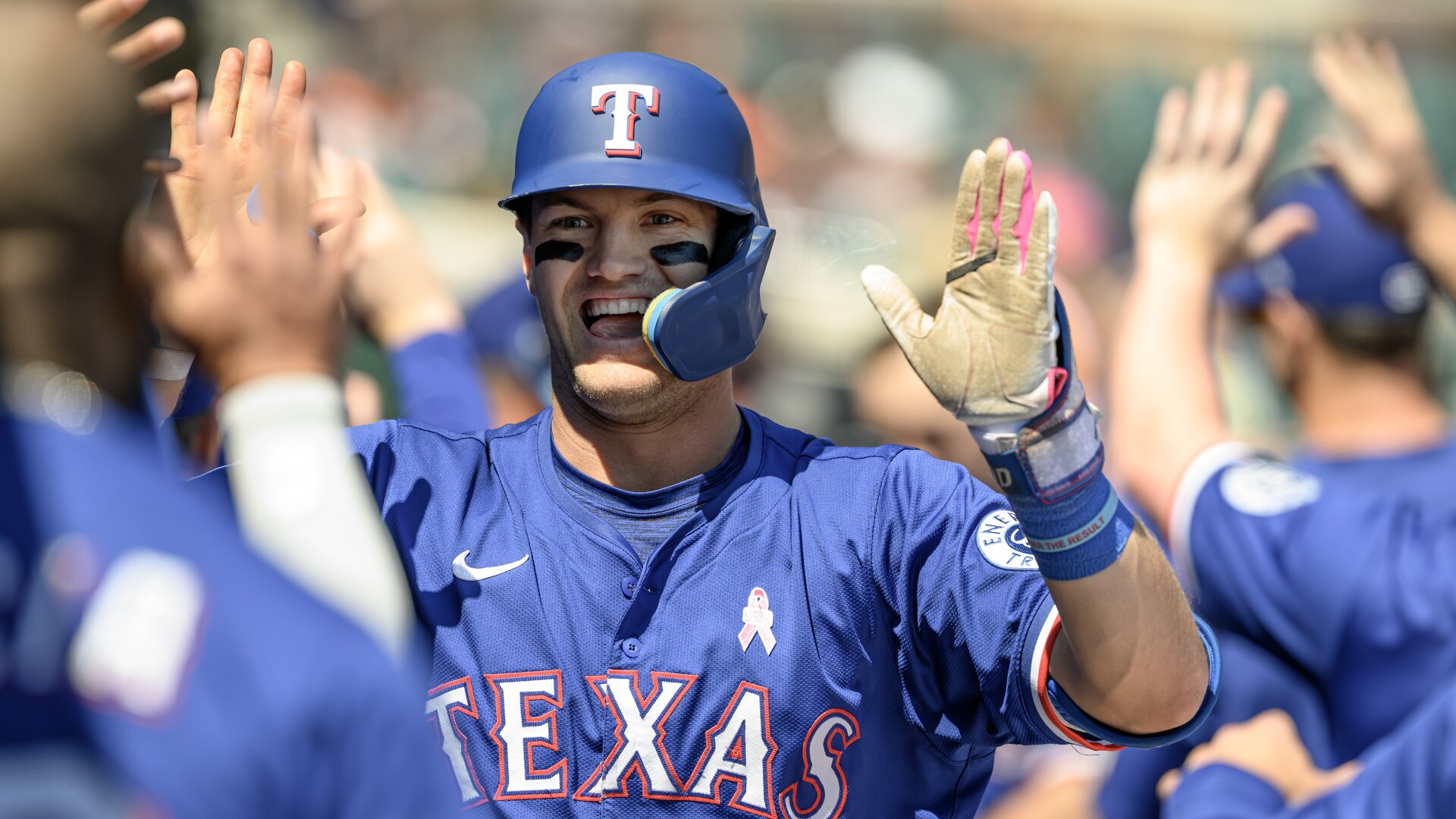 Rangers’ Josh Jung hits home run for mom while facing brother Jace on ...
