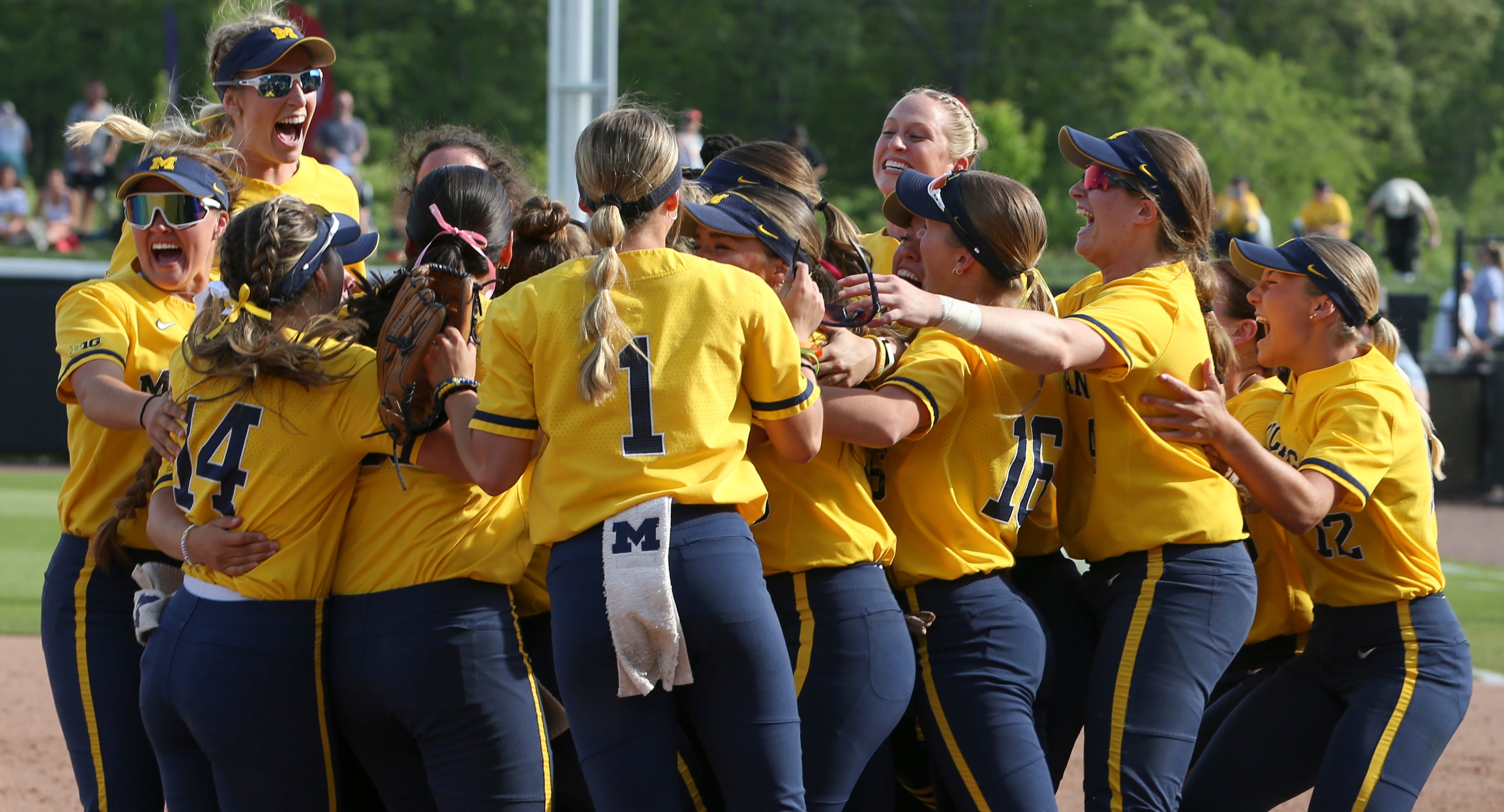 Michigan softball NCAA regional: First pitch, channel and schedule