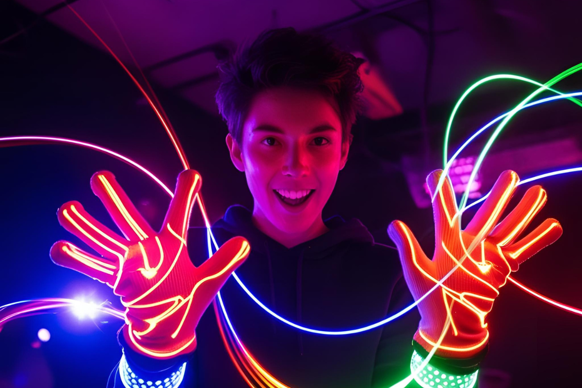 The Art of LED Gloving: How to Master Light Shows Like a Pro
