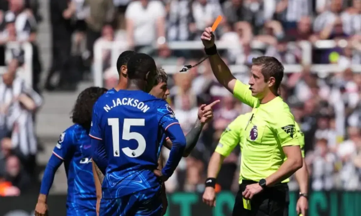 EPL: Chelsea striker Nicolas Jackson banned until next season