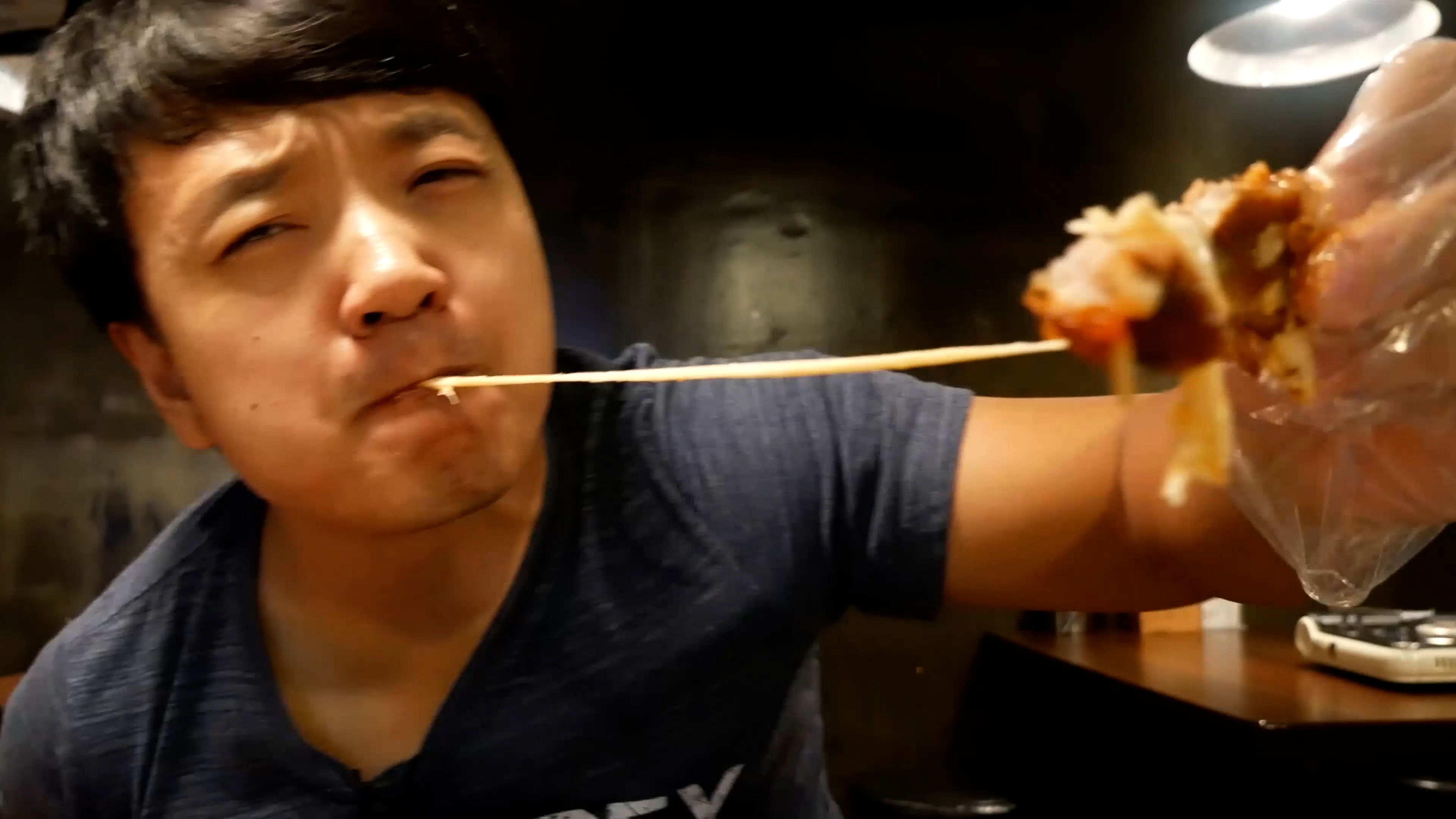 Trying the FAMOUS Korean Cheese Ribs in Seoul – Ultimate Cheese Pull!