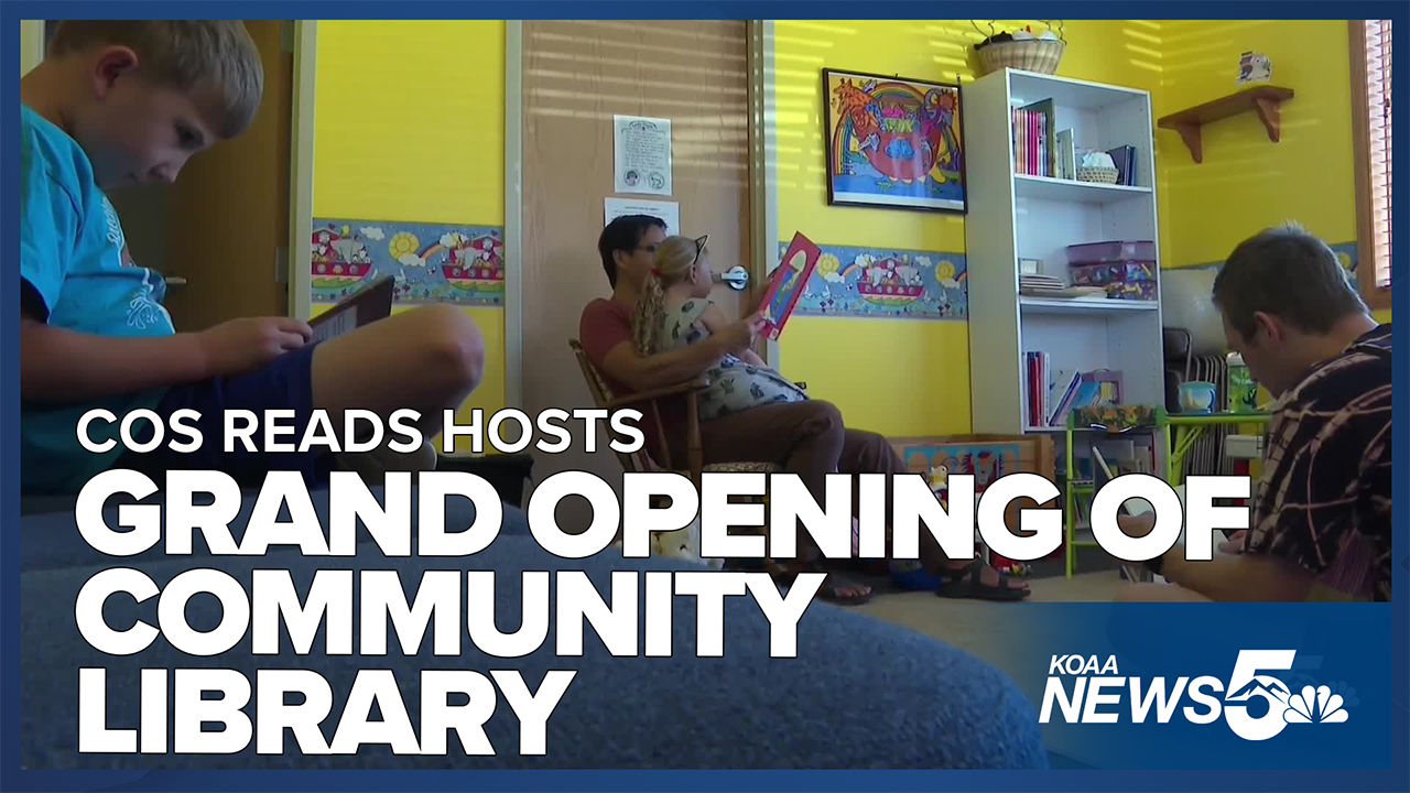 Local organization COS Reads hosts grand opening of Interim Rockrimmon ...