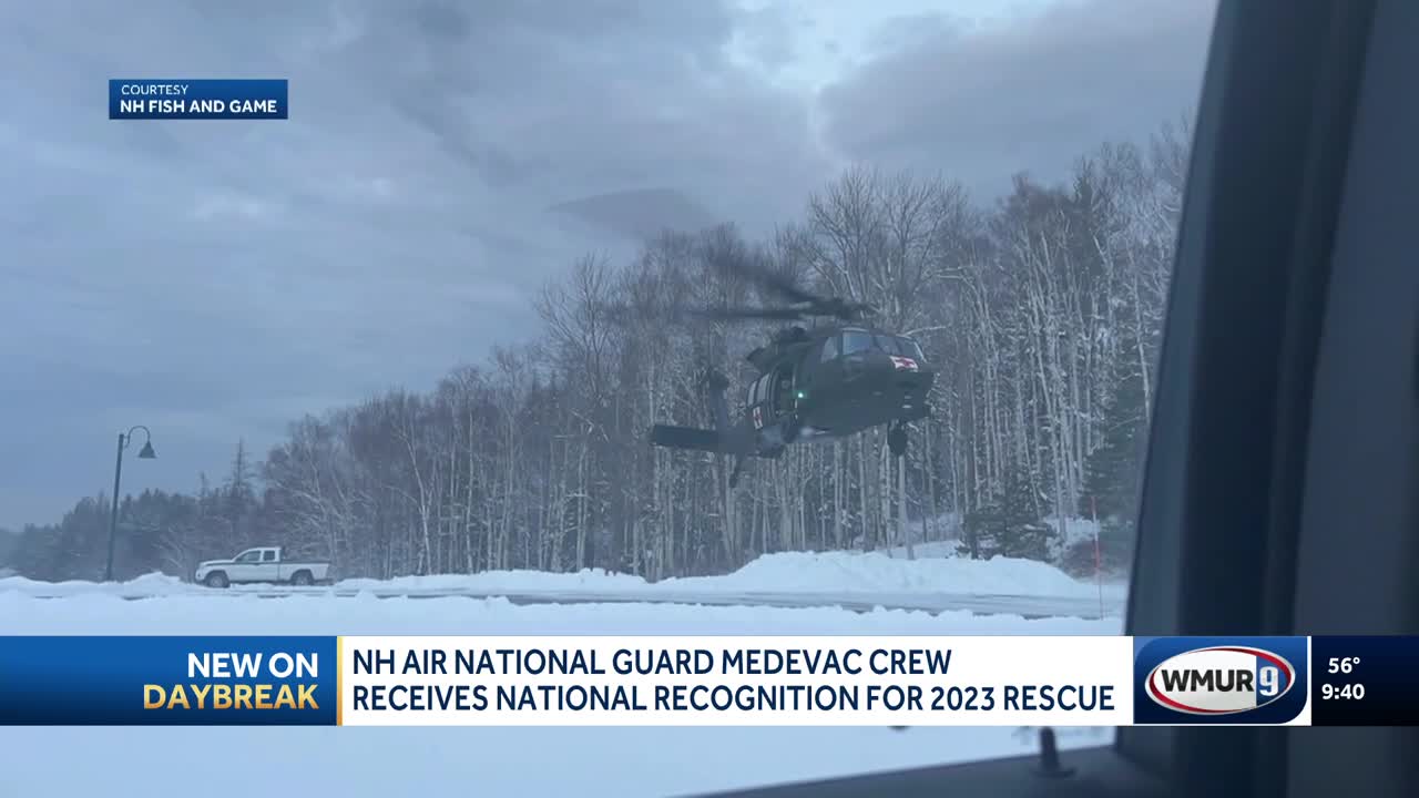 New Hampshire Air National Guard medevac crew recognized for 2023 Mount ...