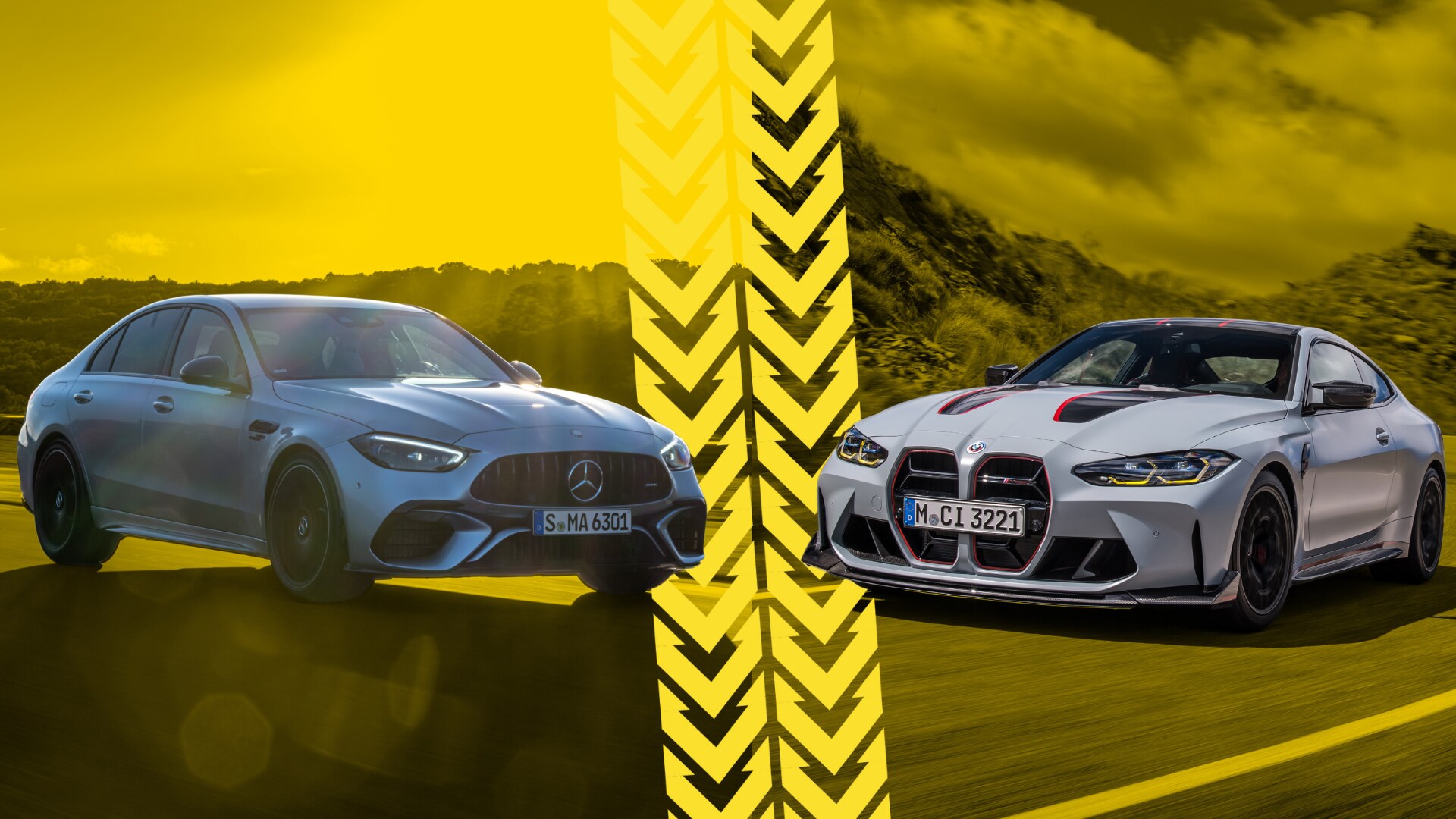 Mercedes-AMG C 63 SE Performance vs BMW M4 CSL, hybryda vs czysta wydajność