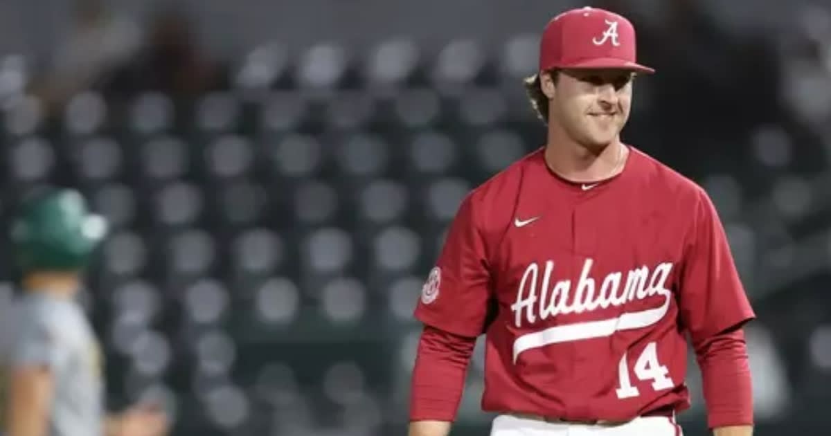 Carson Ozmer sets Alabama baseball record for most saves in single season