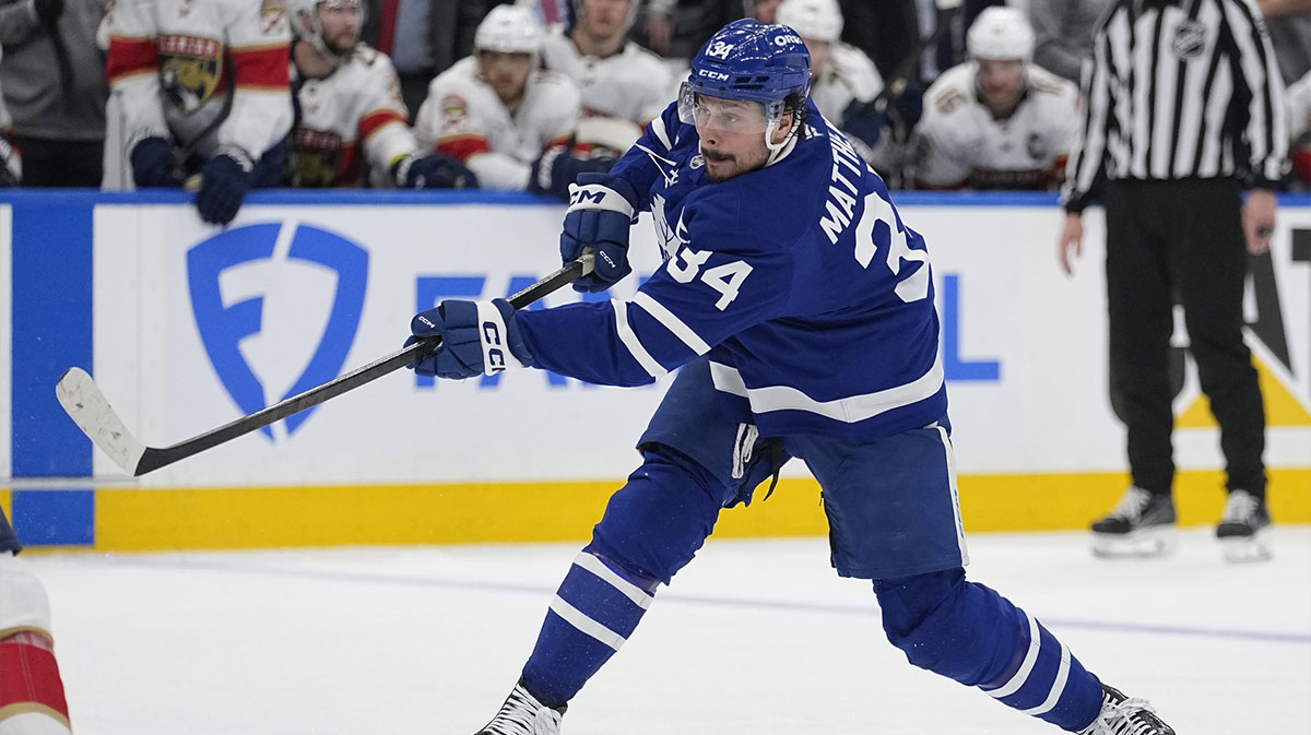 Auston Matthews’ Game 4 injury status confirmed after morning skate no-show