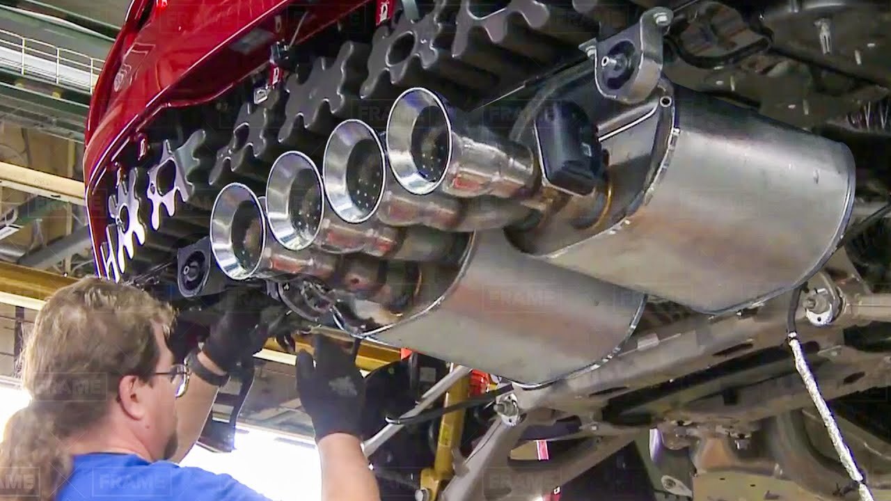 How They Build the Legendary Corvettes in the US