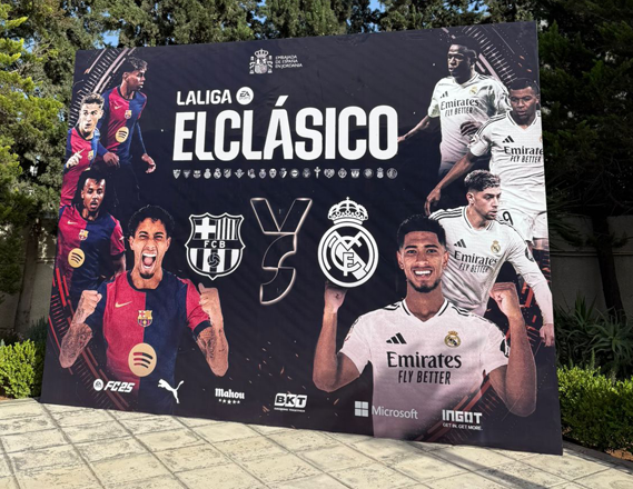 The Spanish embassy in Jordan and La Liga organise El Clásico watch ...