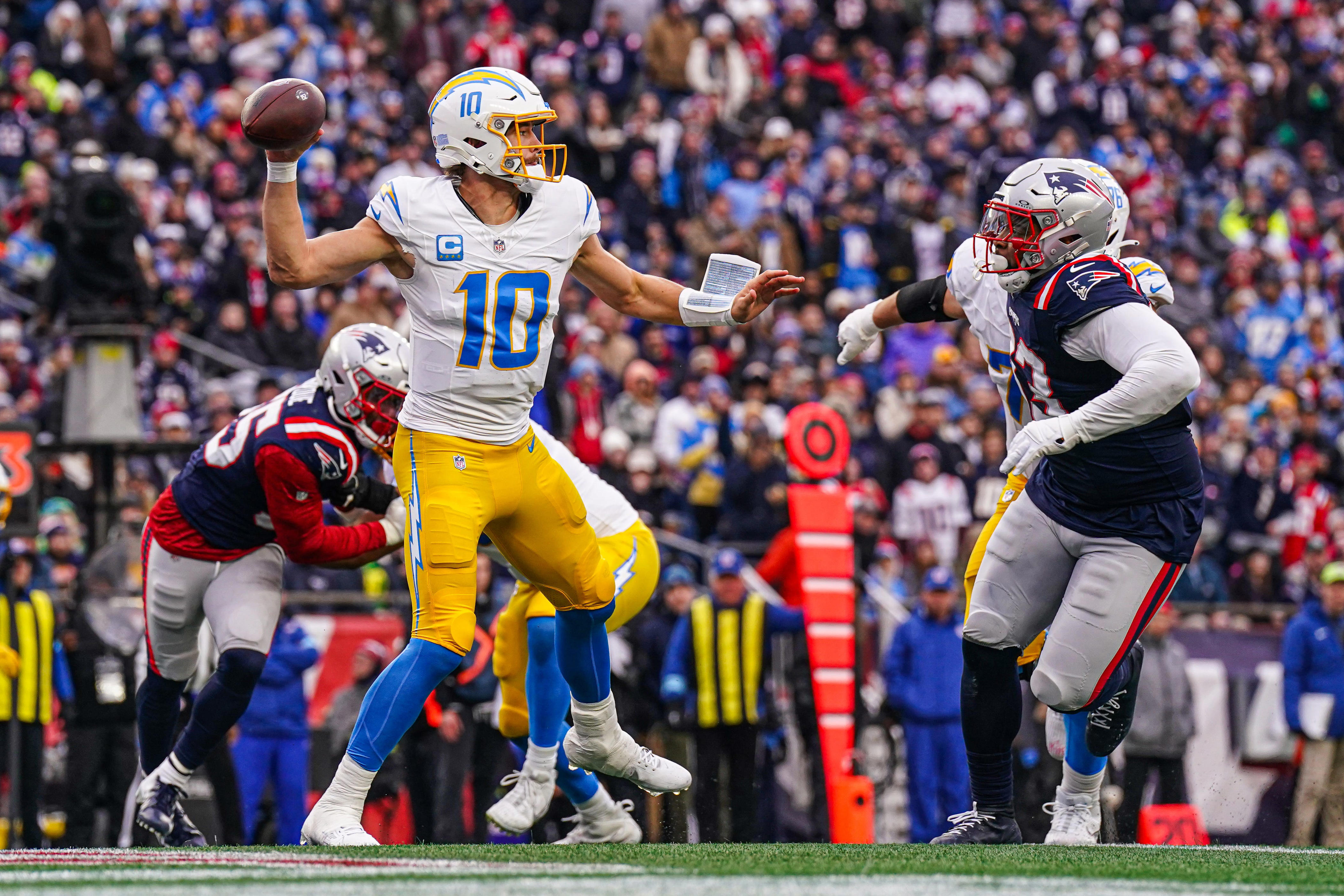 Chargers vs Patriots NFL playoff scenarios, potential divisional round