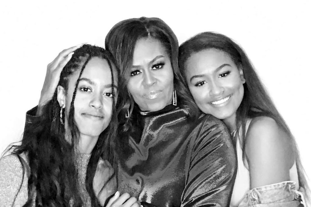 Michelle Obama challenges daughter Malia's decision to drop family name ...