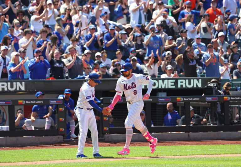 Mets bats wake up late as Francisco Lindor, Brandon Nimmo homers give ...