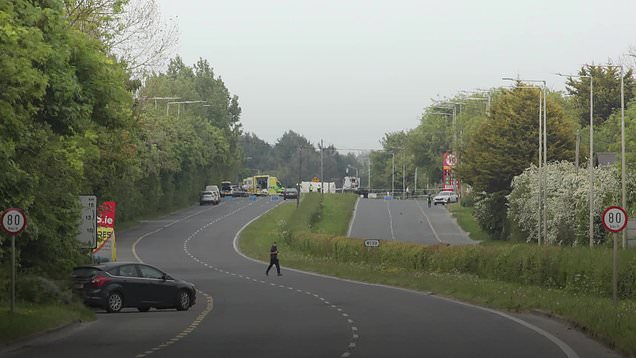 Irish police officer killed at Dublin checkpoint named as Kevin Flatley