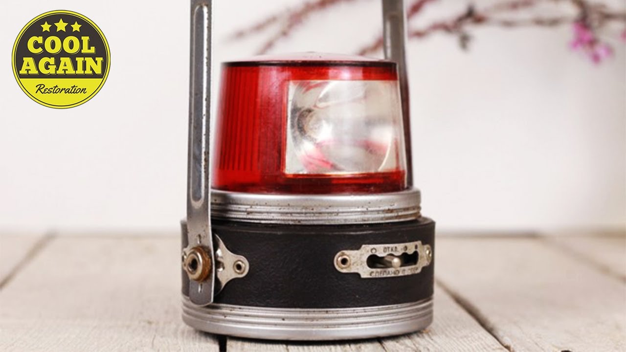 Restoring A Vintage Ash Flash Flashlight