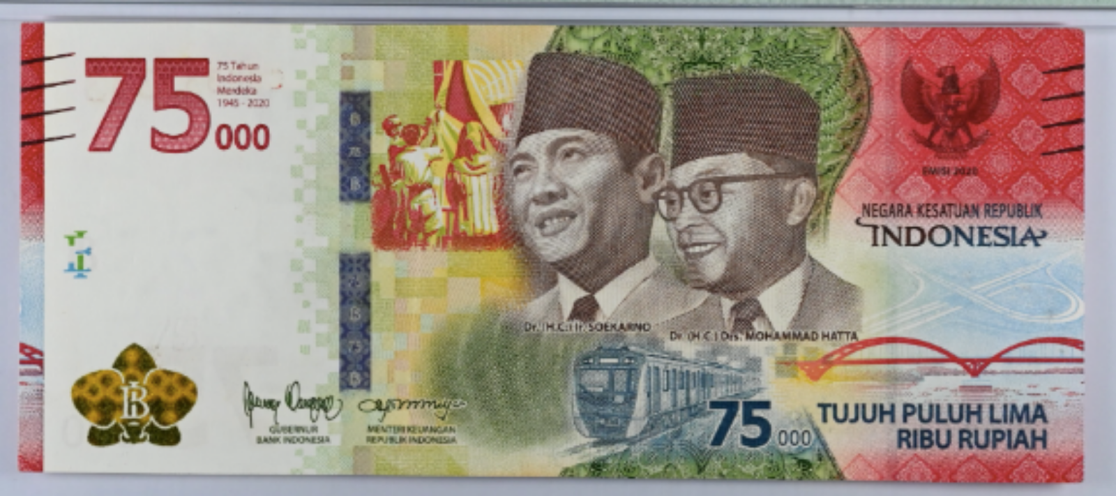 Harga Uang UPK 75000 di 2025 4Juta?! Dijual di Nusantara Auction, Yuk ...