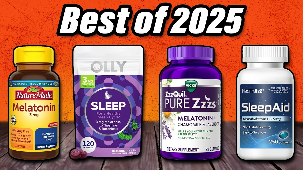 10 Best Sleep Aids 2025 - Budget, Purity, Quick Sleep, Anxiety, Pain ...