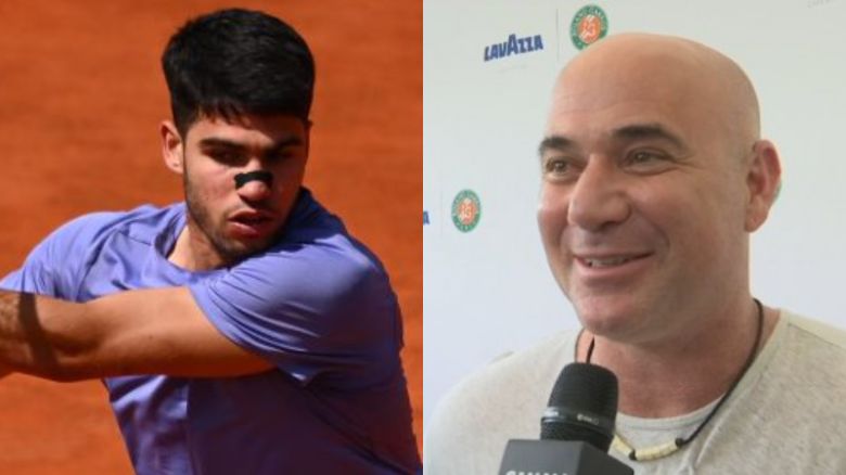 Tennis: WTA Rome - André Agassi : "Sur terre, je donne un petit ...
