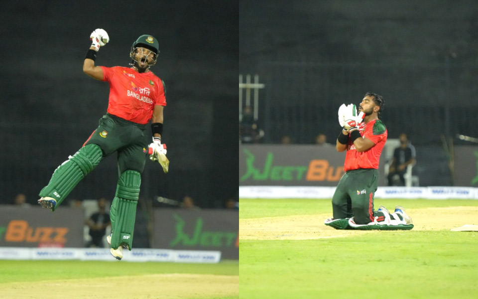 UAE vs BAN 2025: Parvez Hossain Emon becomes second Bangladeshi batter to register ton in T20Is