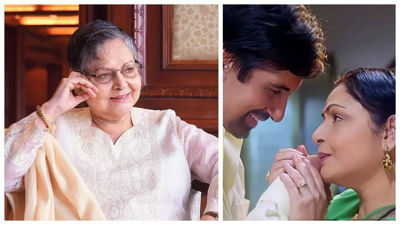 Raakhee Gulzar says working with Amitabh Bachchan in 'Ek Rishtaa' was a ...