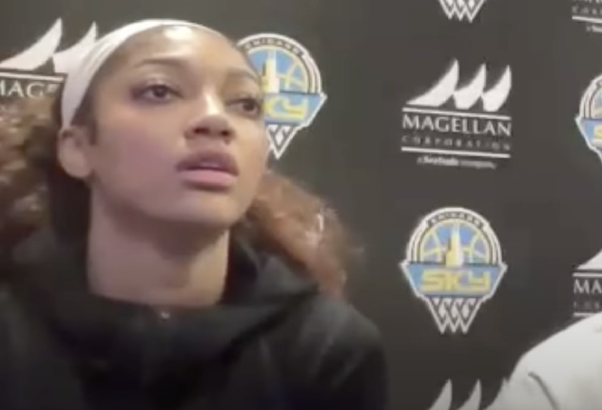 Angel Reese Refuses To Answer Reporter's Caitlin Clark Question