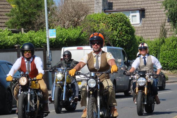 PICTURES: Dapper riders raise thousands for men's health