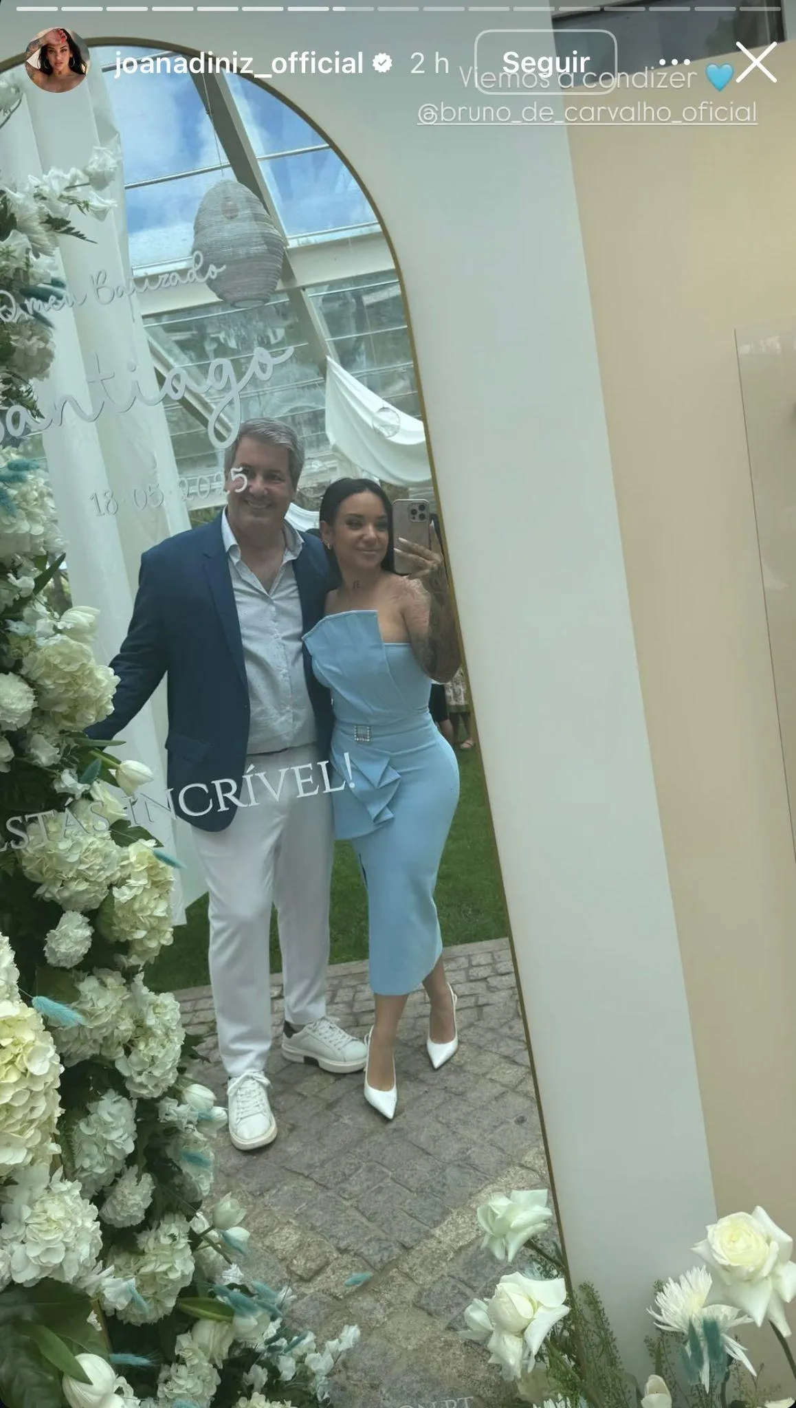 A fazer ‘pandam’, Bruno de Carvalho pede Joana Diniz em casamento? Veja o momento viral mais falado