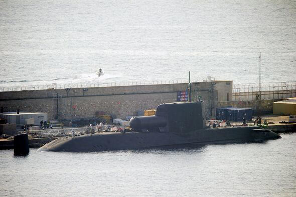 Royal Navy submarine docks in Gibraltar after bombshell comments by ...