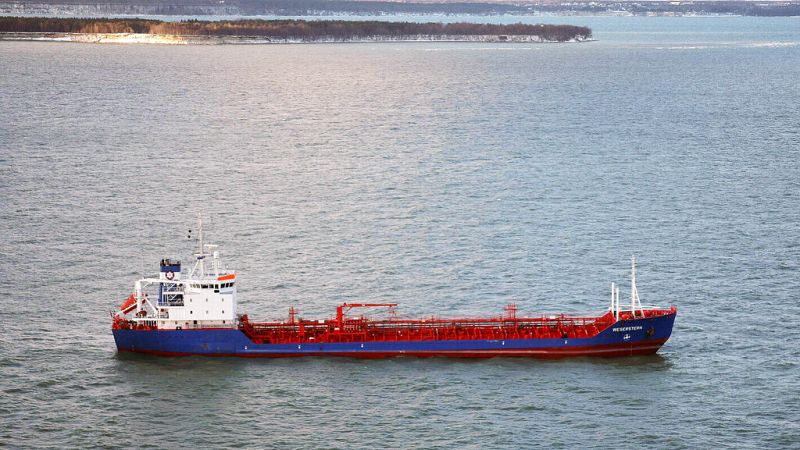 Ελληνόκτητο δεξαμενόπλοιο κατέσχεσε η Ρωσία ανοιχτά της Εσθονίας