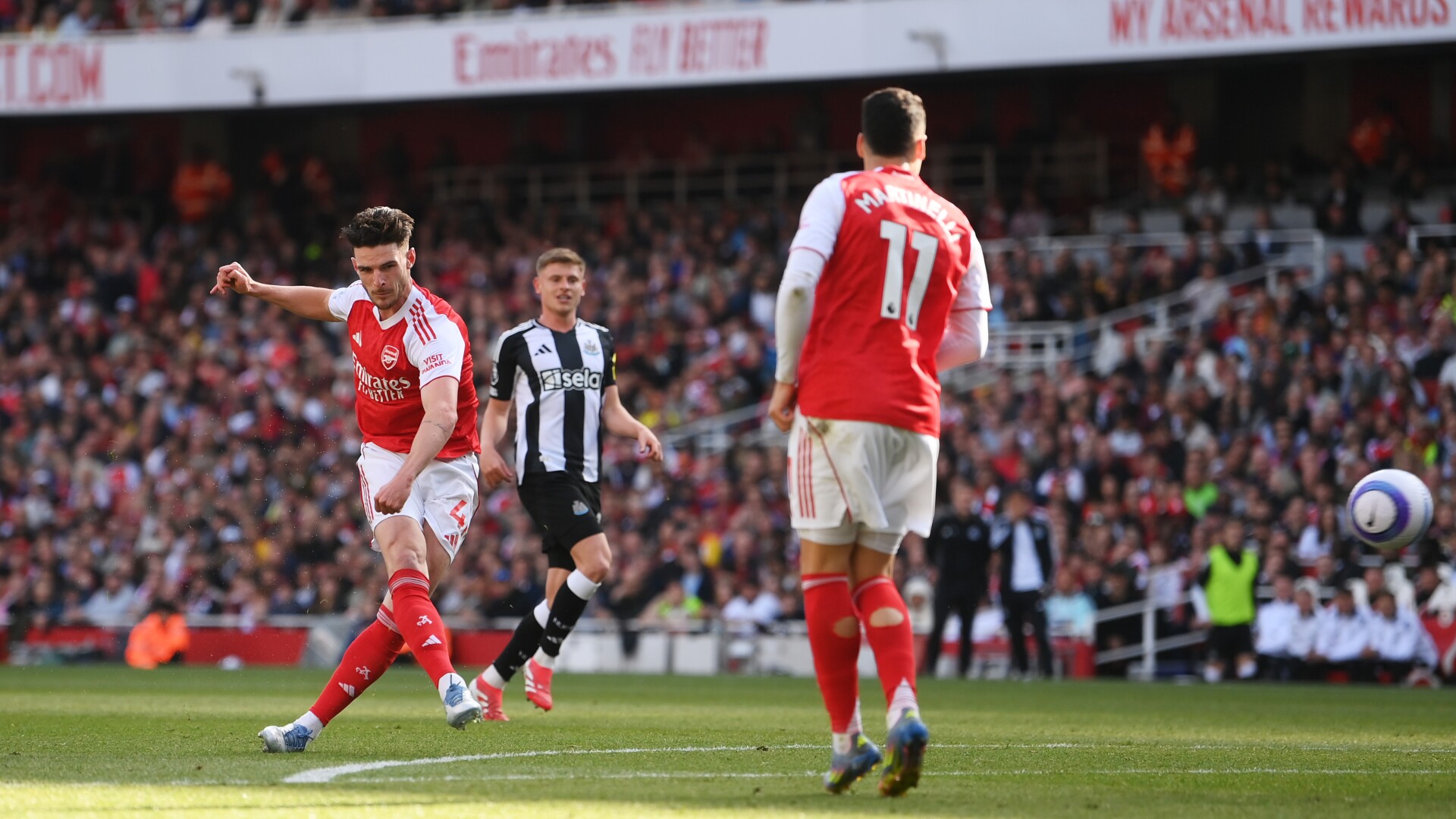 Arsenal 1-0 Newcastle: Raya, Rice seal Champions League, second for Gunners