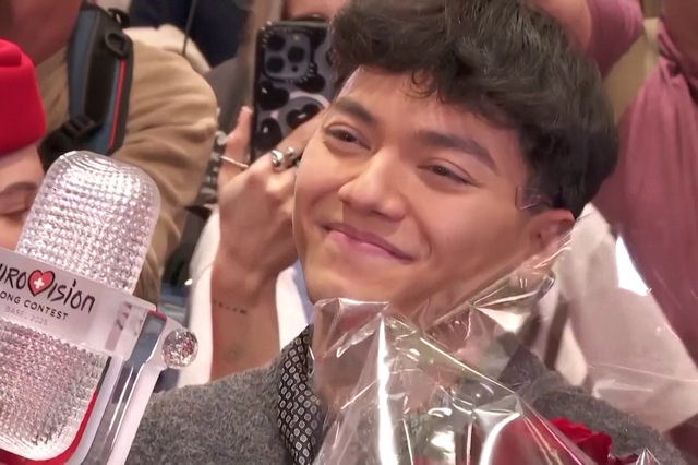 Fil-Austrian singer JJ receives hero's welcome after Eurovision triumph