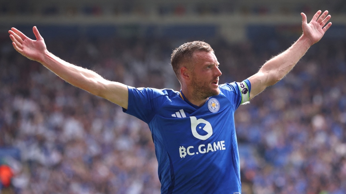 ¡El número 200! Jamie Vardy se despide del Leicester con increíble gol ...