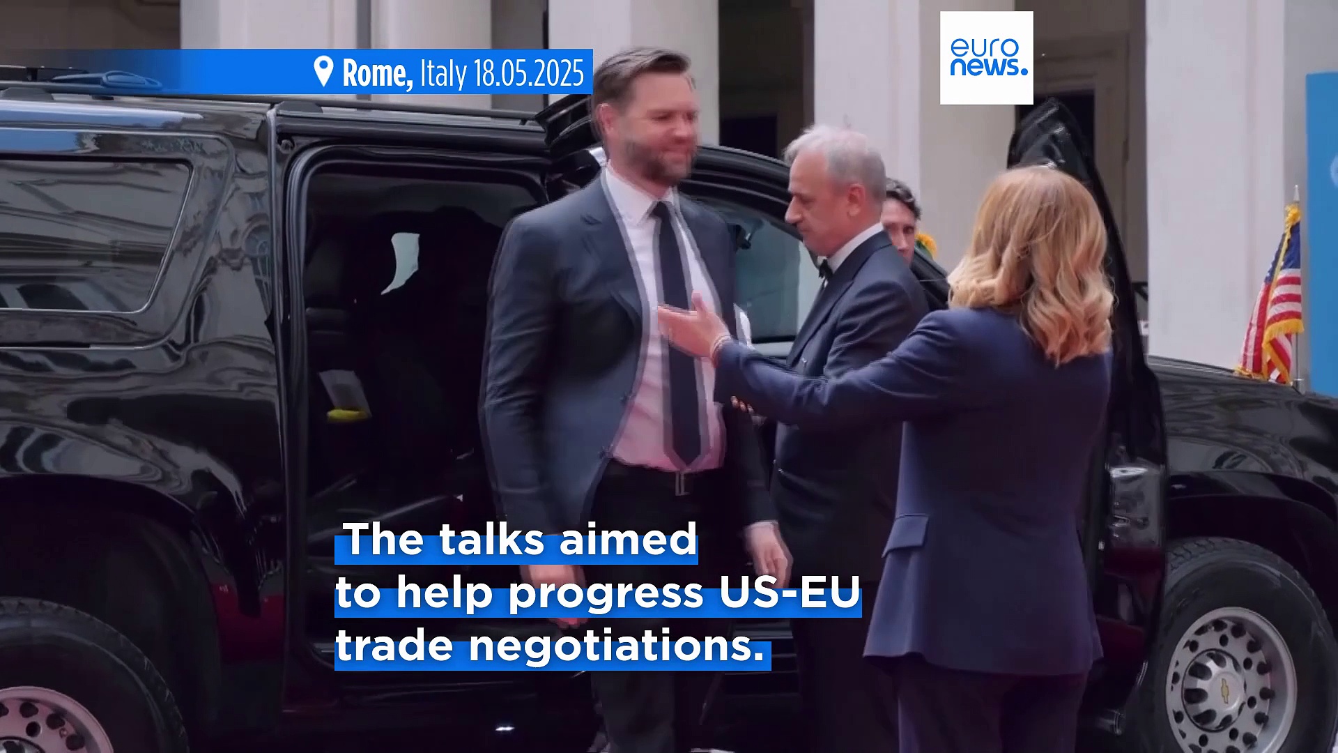 Italian PM Meloni hosts EU-US talks on trade, Ukraine and defence