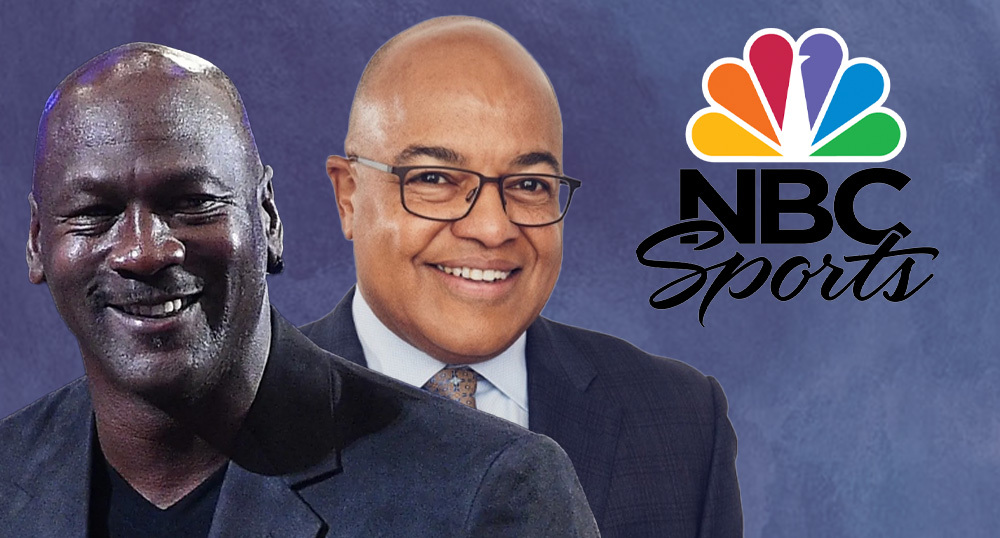 Mike Tirico shares how he’d feature Michael Jordan in NBC’s NBA coverage