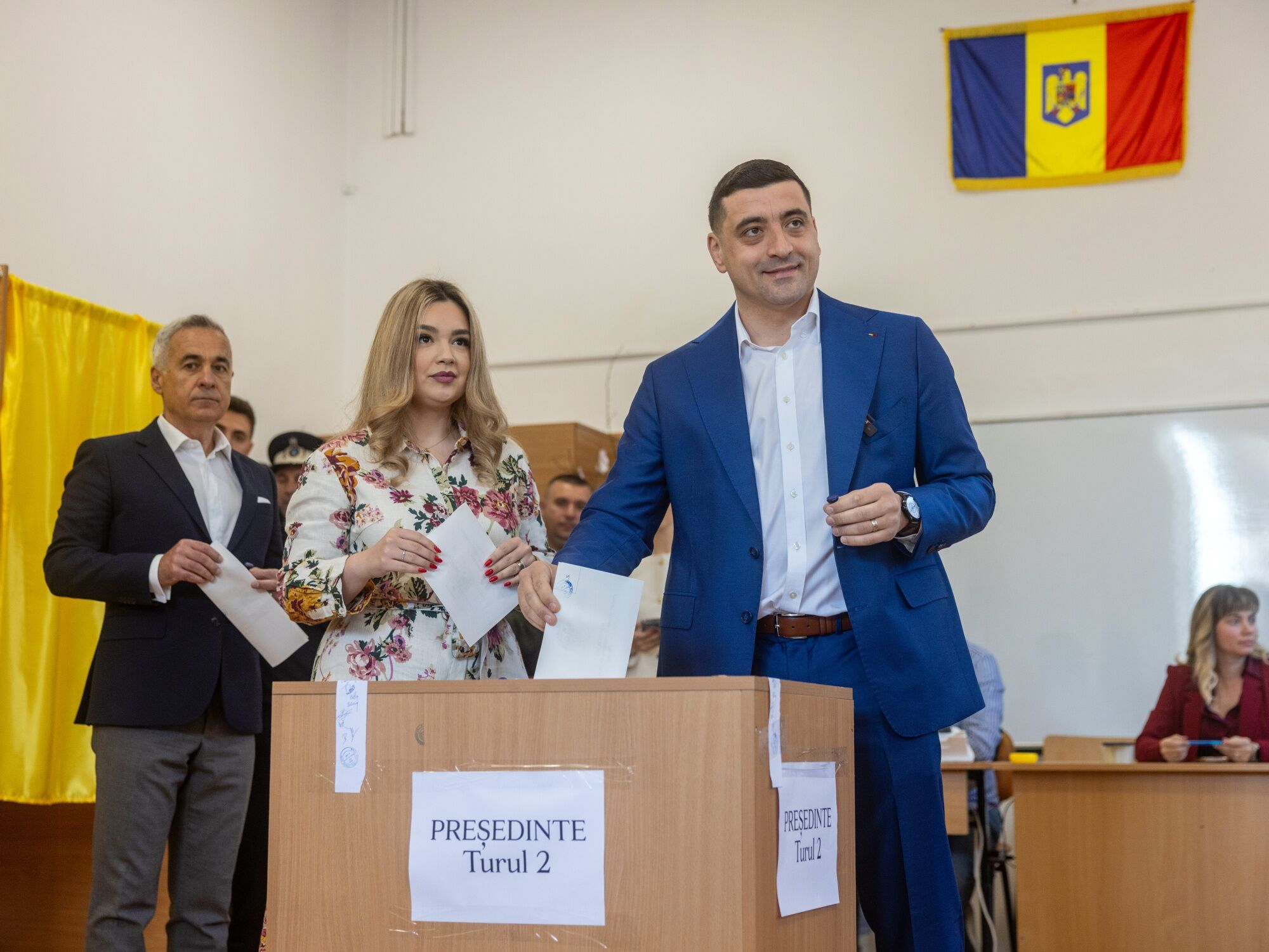 Romanian Centrist Leads Trump Ally in Vote, Exit Polls Show