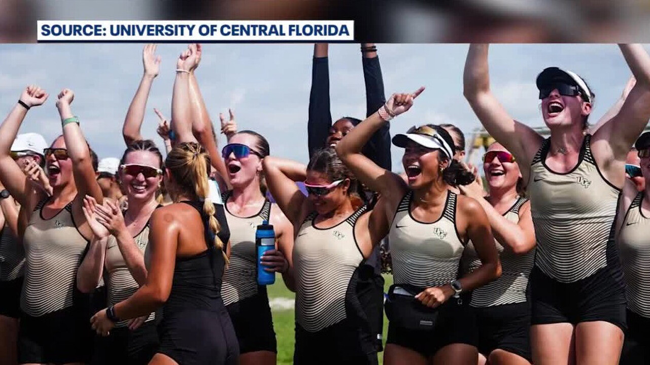 UCF women's rowing team crowned 2025 Big 12 Champions