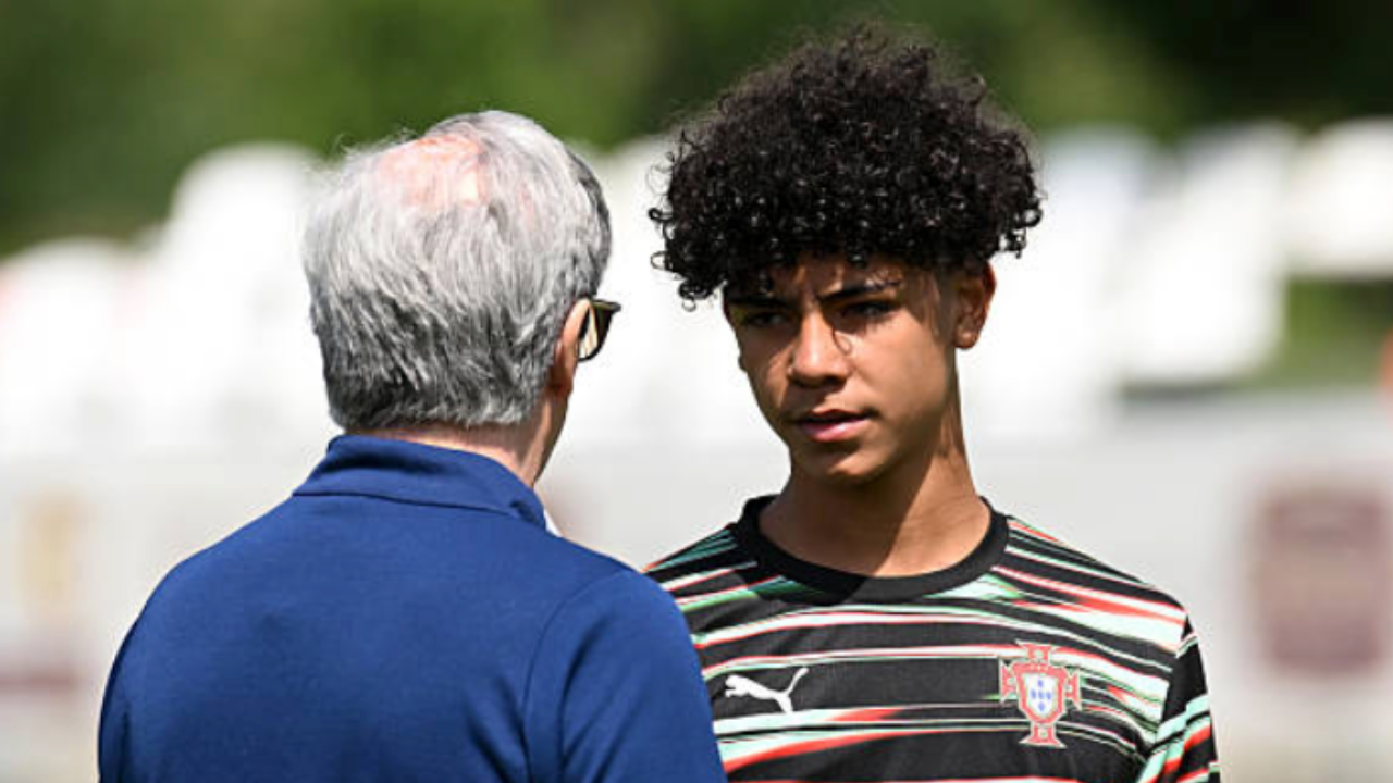 Cristiano Ronaldo Jr. scores match-winning brace in Portugal U15’s ...