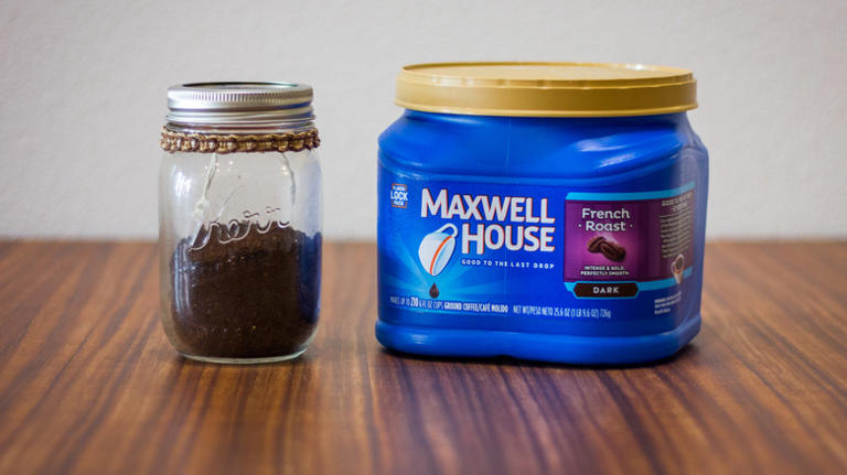 Upcycle Your Empty Coffee Container For An Adorable DIY Birdhouse