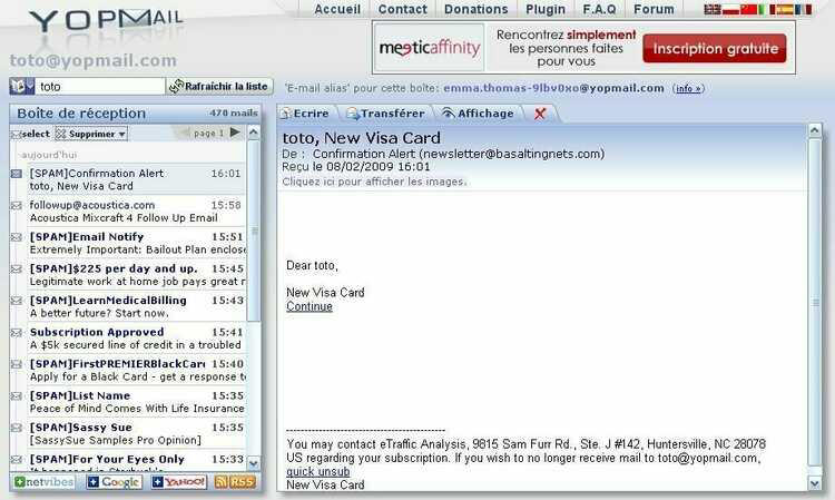 Yopmail: guía definitiva del generador de cuentas de correo electrónico temporal y desechable