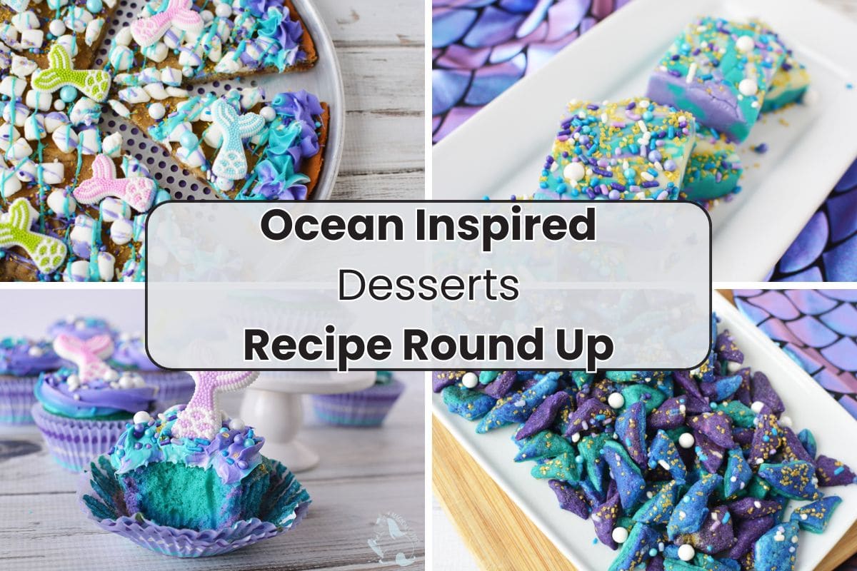 14+ Ocean Inspired Desserts for Your Next Mermaid Birthday Party