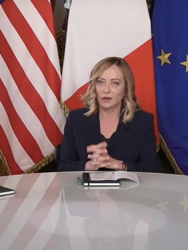Meloni a Vance e von der Leyen: "L'incontro sia un nuovo inizio"